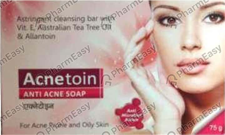 Buy ACNETOIN ANTI ACNE SOAP 75GM Online & Get Upto 60% OFF at PharmEasy