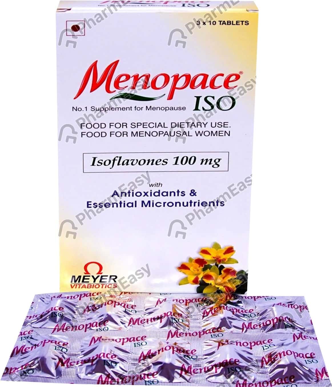 Buy Menopace Iso Tablets 30'S Online at Flat 15% OFF | PharmEasy