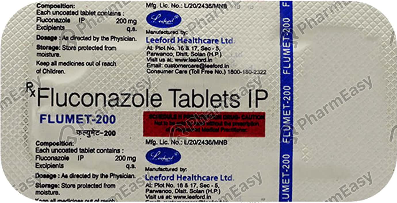 Flumet 200 MG Tablet (1): Uses, Side Effects, Price & Dosage | PharmEasy