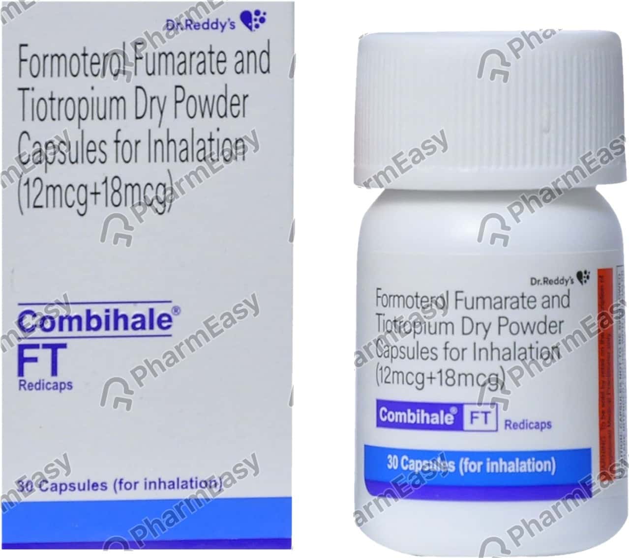 Buy Combihale Ft Box Of 30 Redicaps Online at Flat 15% OFF | PharmEasy