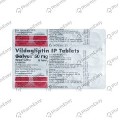 Galvus 50 MG Tablet (28): Uses, Side Effects, Price & Dosage | PharmEasy