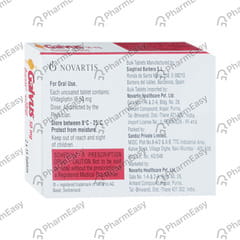 Galvus 50 MG Tablet (28): Uses, Side Effects, Price & Dosage | PharmEasy