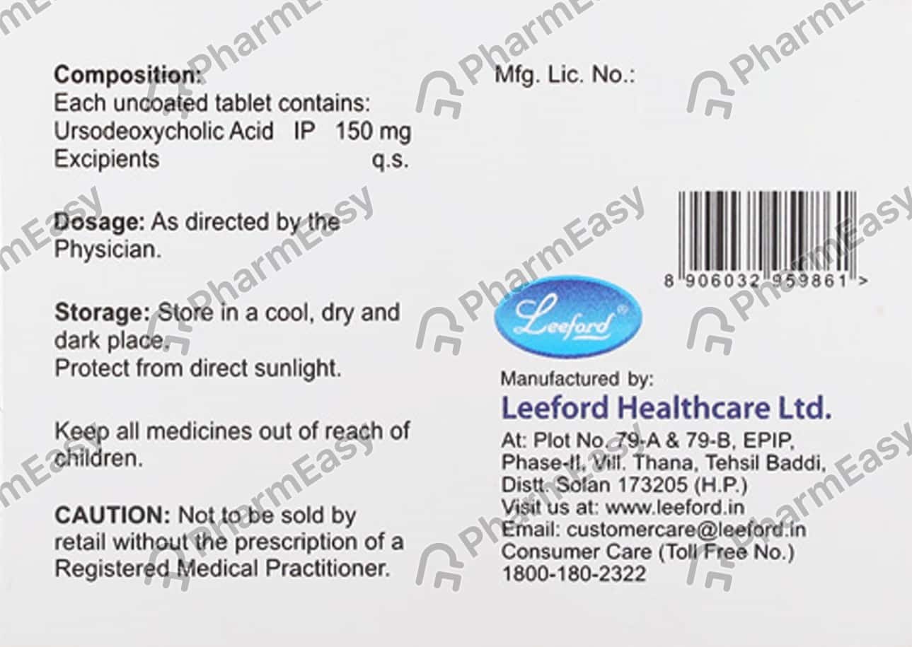 Ursolid 150 MG Tablet (10): Uses, Side Effects, Price & Dosage | PharmEasy