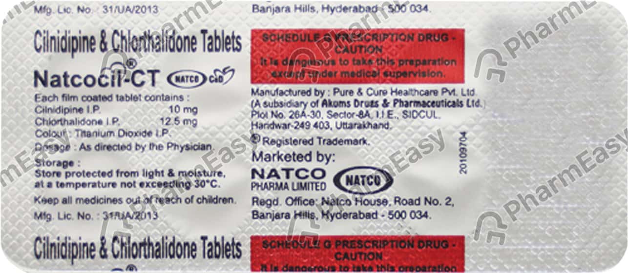 Buy Natcocil Ct Strip Of 10 Tablets Online at Flat 15% OFF | PharmEasy
