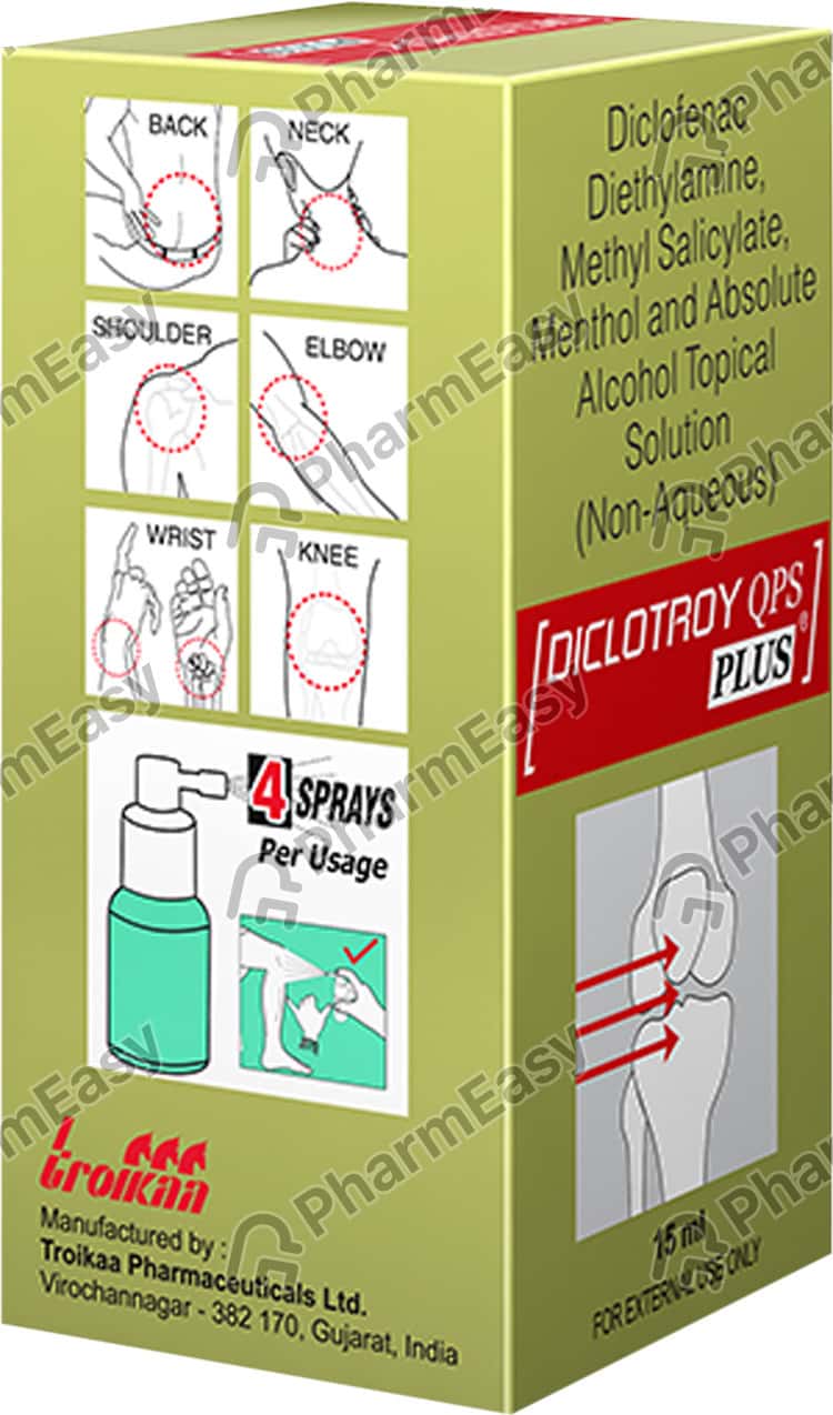 Buy Diclotroy Qps Plus Bottle Of 15ml Solution Online at Flat 15% OFF ...