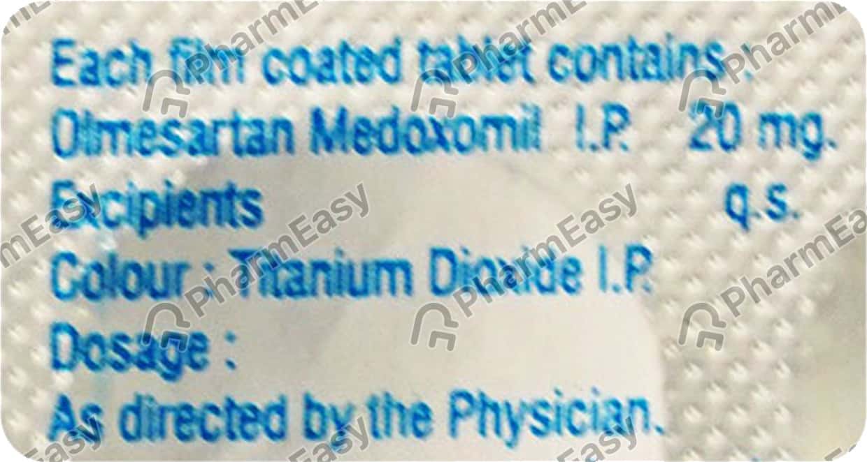 Q Olme 20 MG Tablet (10): Uses, Side Effects, Price & Dosage | PharmEasy