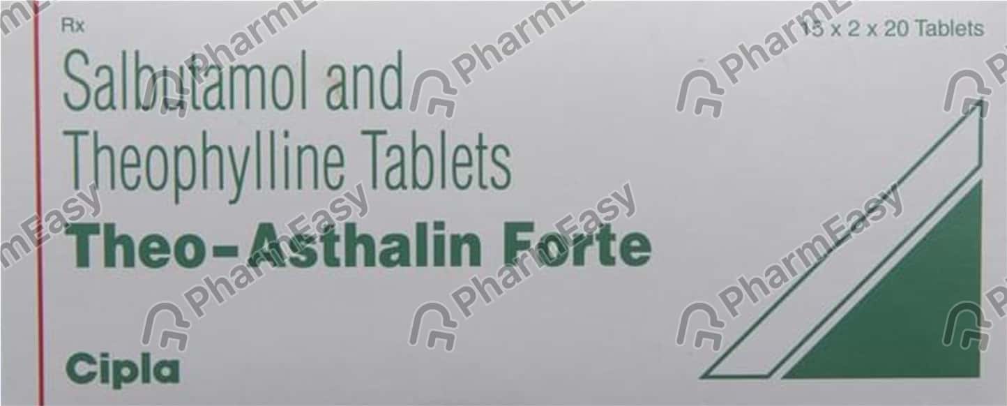 Buy Theo Asthalin Forte Strip Of 15 Tablets Online at Flat 15% OFF ...
