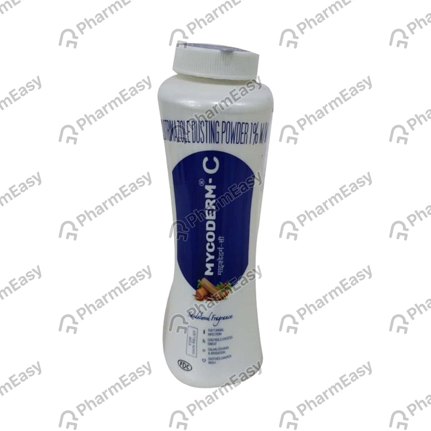 Mycoderm C 1 %W/W Dusting Powder (150): Uses, Side Effects, Price ...