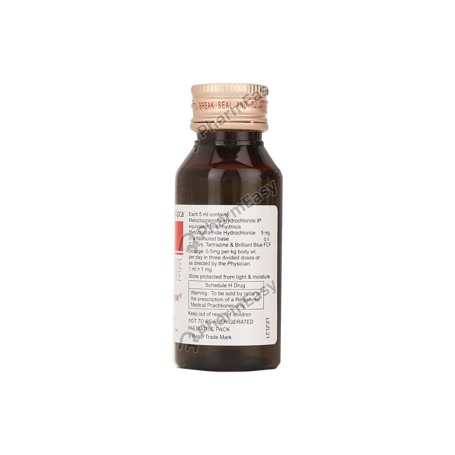 Buy Perinorm 5 MG Syrup (60) Online at Flat 18% OFF* | PharmEasy