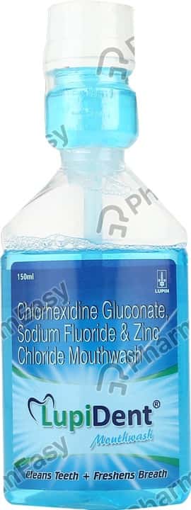 Buy LUPIDENT MOUTH WASH 150ML Online & Get Upto 60% OFF at PharmEasy