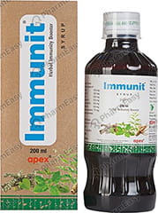 Buy IMMUNIT SYRUP 200ML Online & Get Upto 60% OFF at PharmEasy