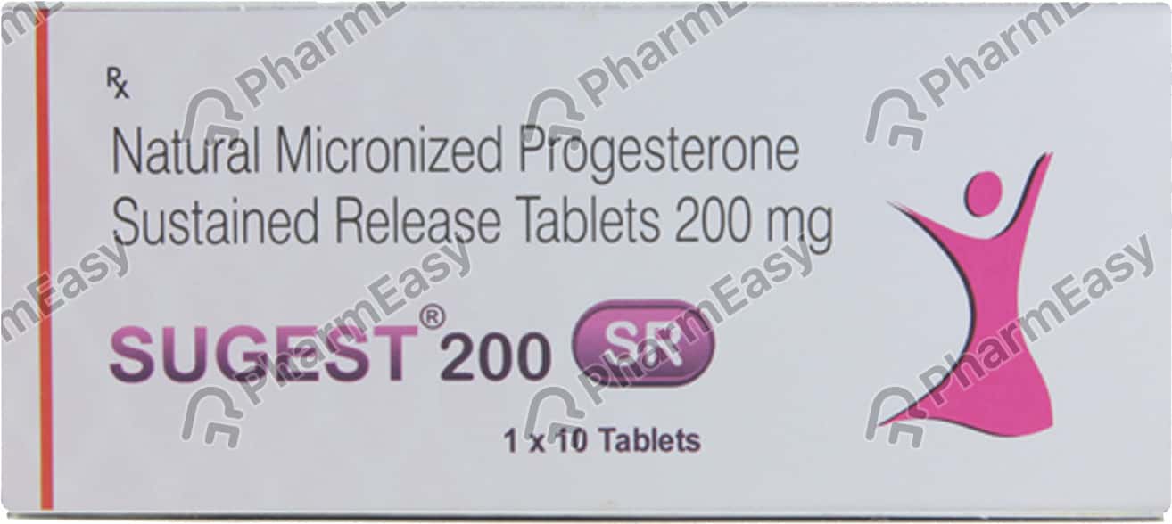 Sugest Sr 200 MG Tablet (10): Uses, Side Effects, Price, Dosage ...