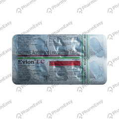 Evion Lc Strip Of 15 Tablets: Uses, Side Effects, Price & Dosage ...
