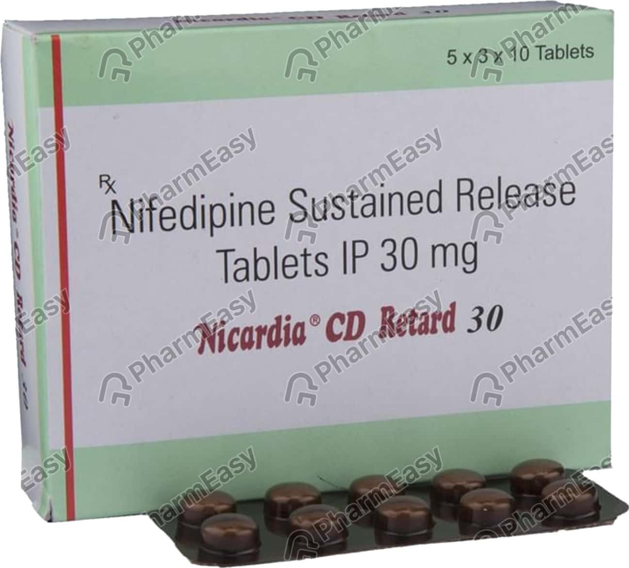 Nicardia Cd Retard 30 MG Tablet (30): Uses, Side Effects, Price ...