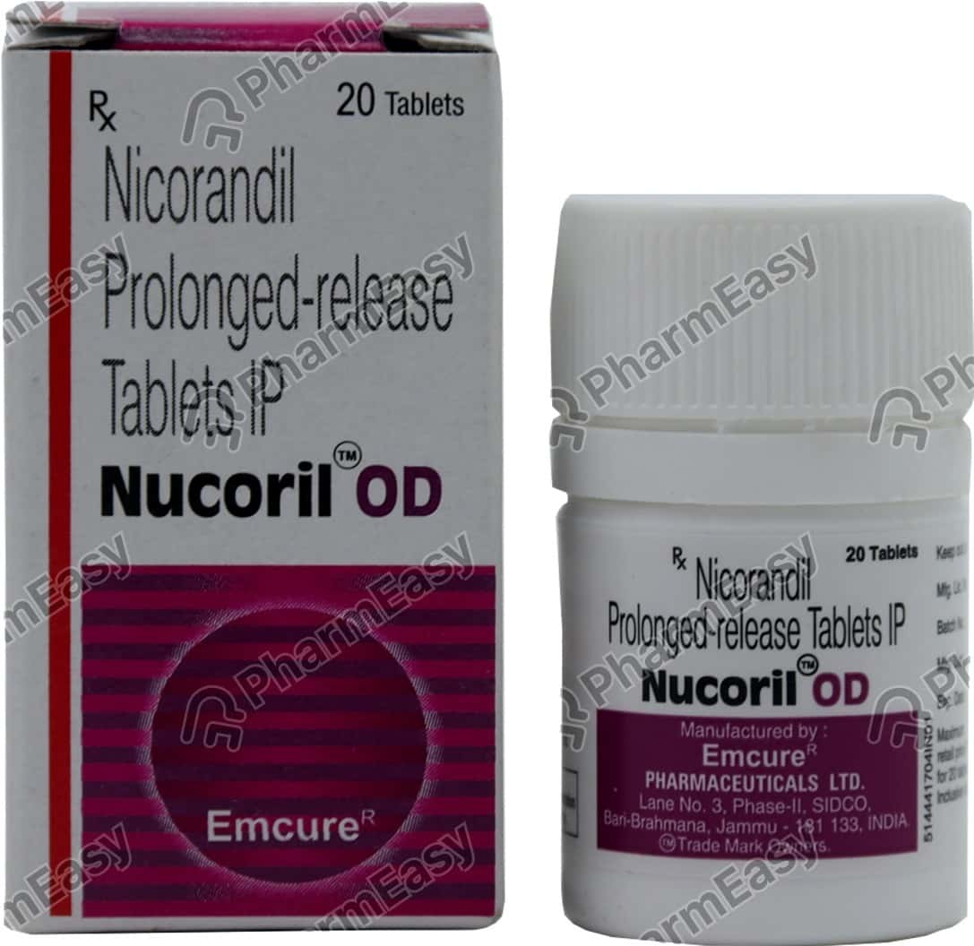 Nucoril Od 5 MG Tablet (20): Uses, Side Effects, Price & Dosage | PharmEasy