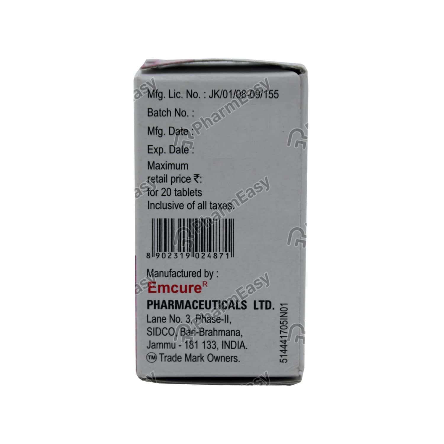 Buy Nucoril Od Bottle Of 20 Tablets Online at Flat 18% OFF* | PharmEasy