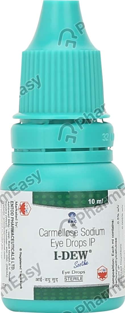 I Dew Soothe 0.5 %W/V Eye Drop (10): Uses, Side Effects, Price & Dosage ...