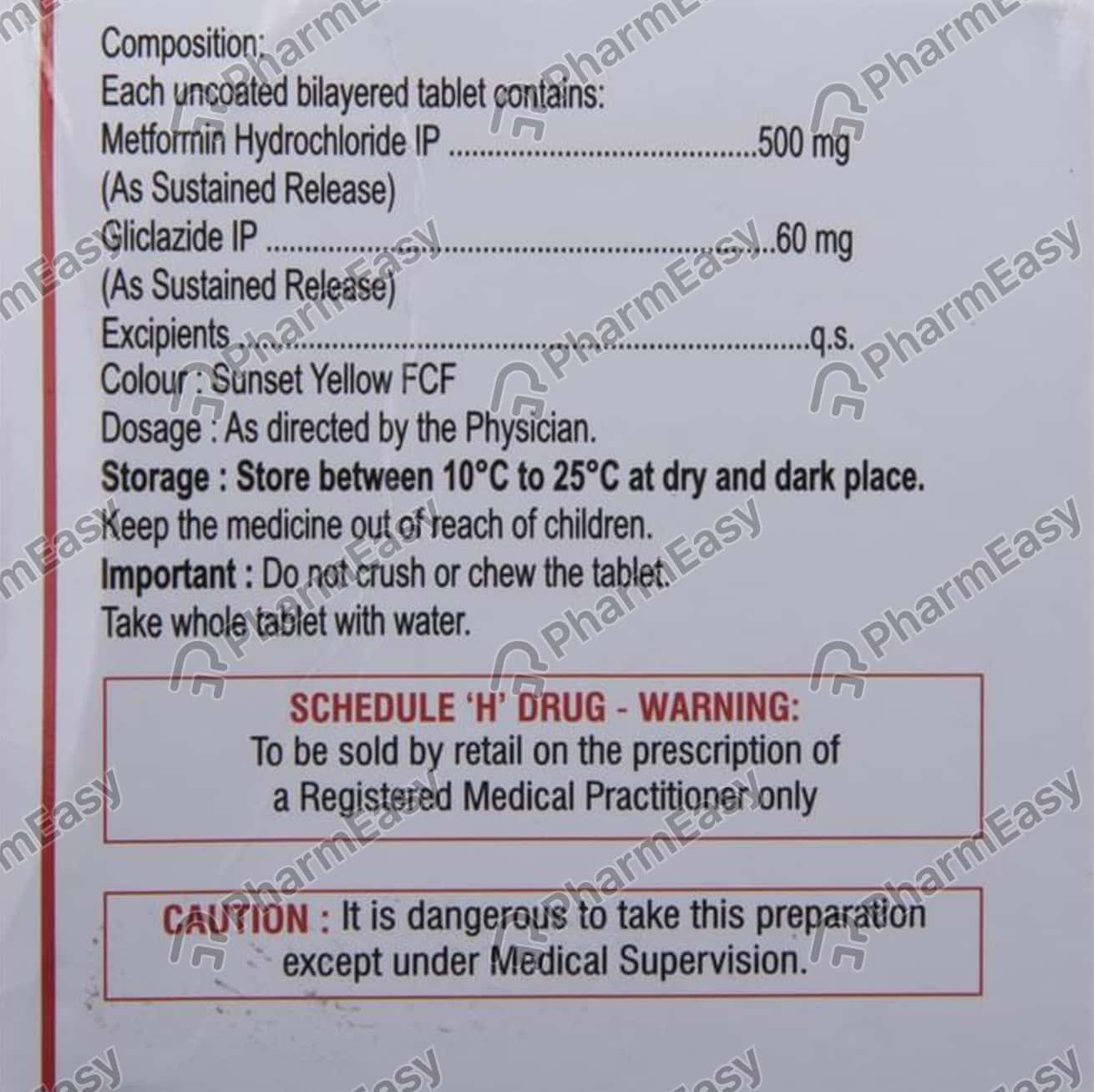 Cyblex M Xr 60mg Strip Of 15 Tablets: Uses, Side Effects, Price ...