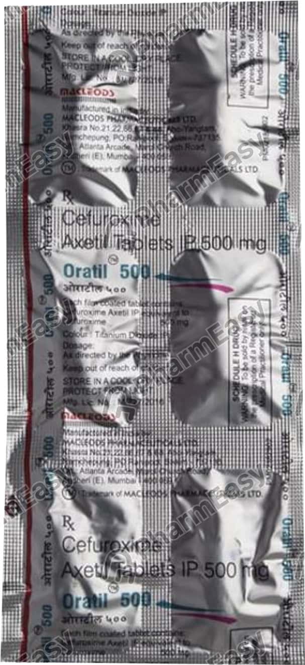 Buy Oratil 500 MG Tablet (10) Online at Flat 15% OFF | PharmEasy