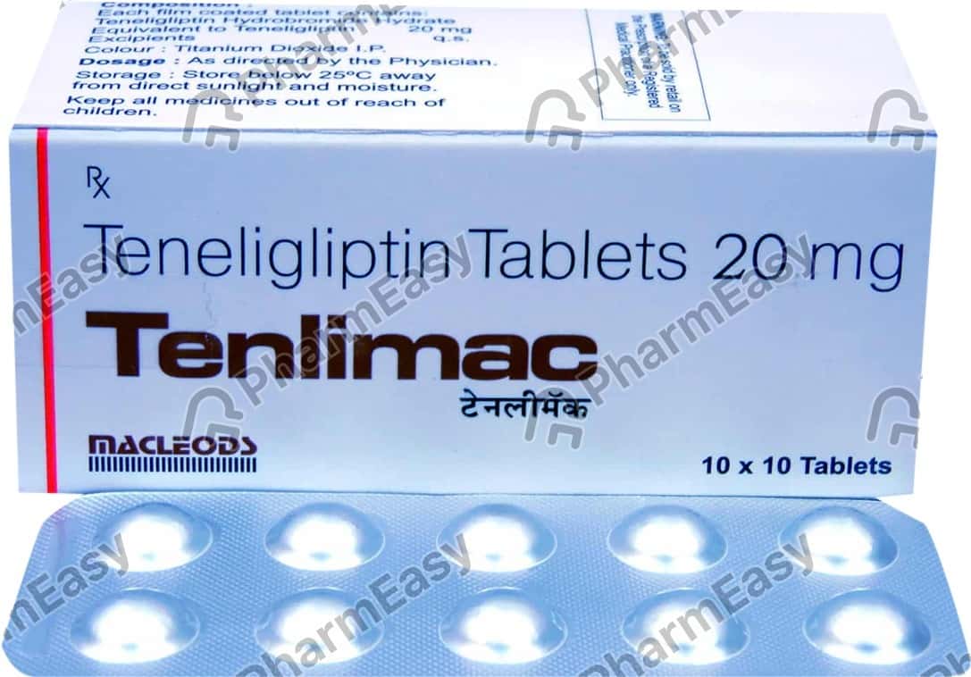 Telnimac 20 MG Tablet (10): Uses, Side Effects, Price & Dosage | PharmEasy