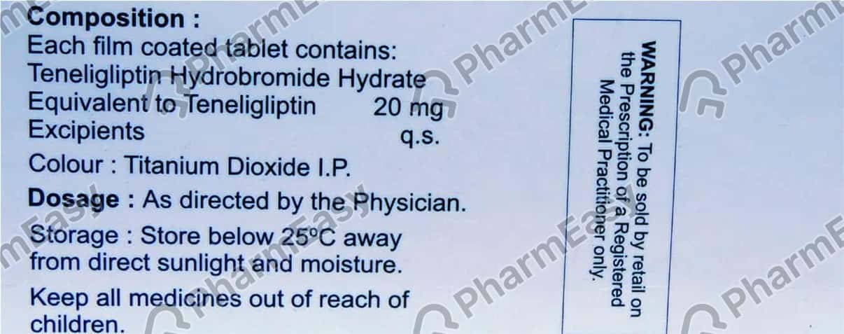 Telnimac 20 MG Tablet (10): Uses, Side Effects, Price & Dosage | PharmEasy