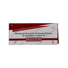 Metoprol Xl Am 50/5mg Tab - Uses, Side Effects, Dosage, Composition ...