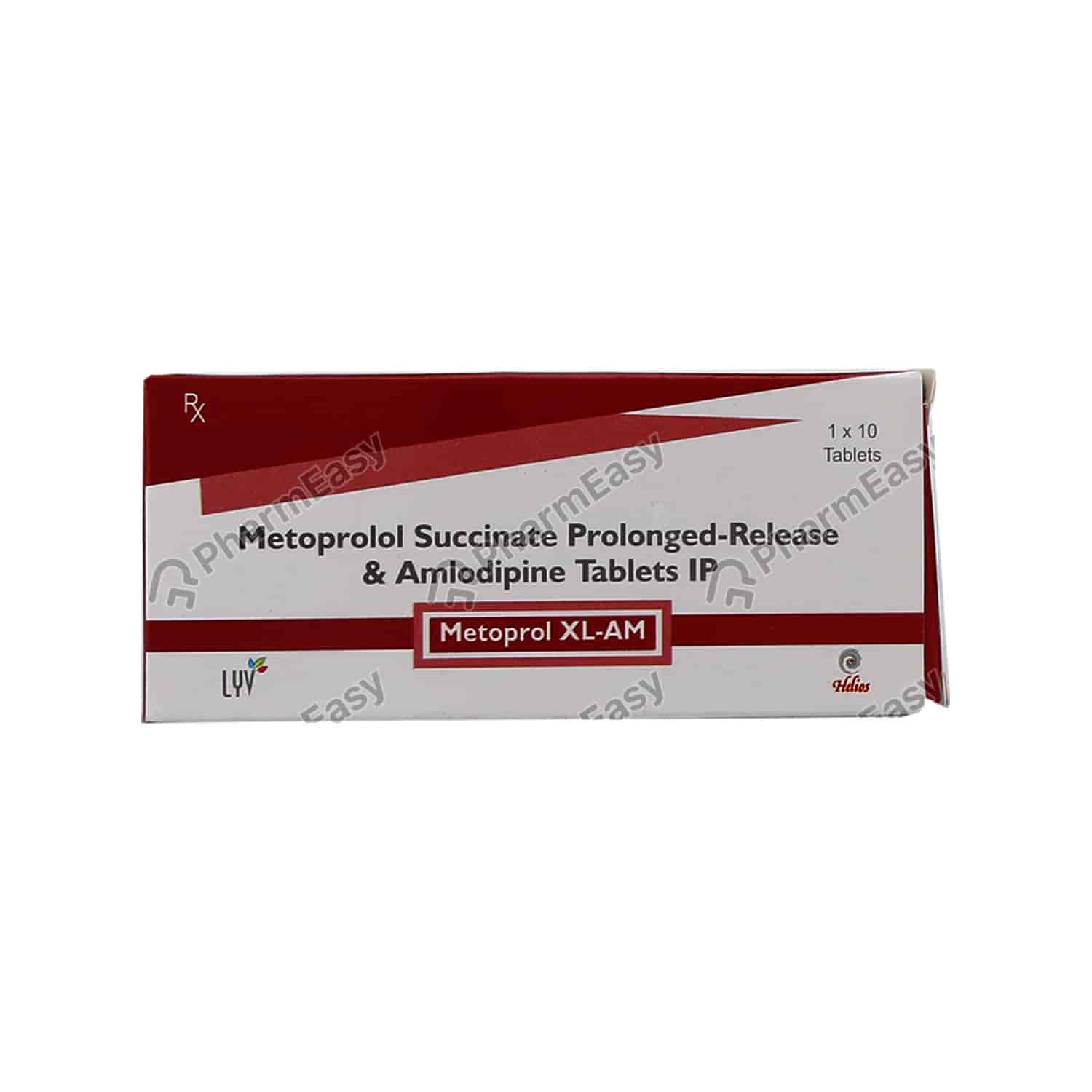 Buy Metoprol Xl Am 50/5mg Tab Online at Flat 18% OFF* | PharmEasy