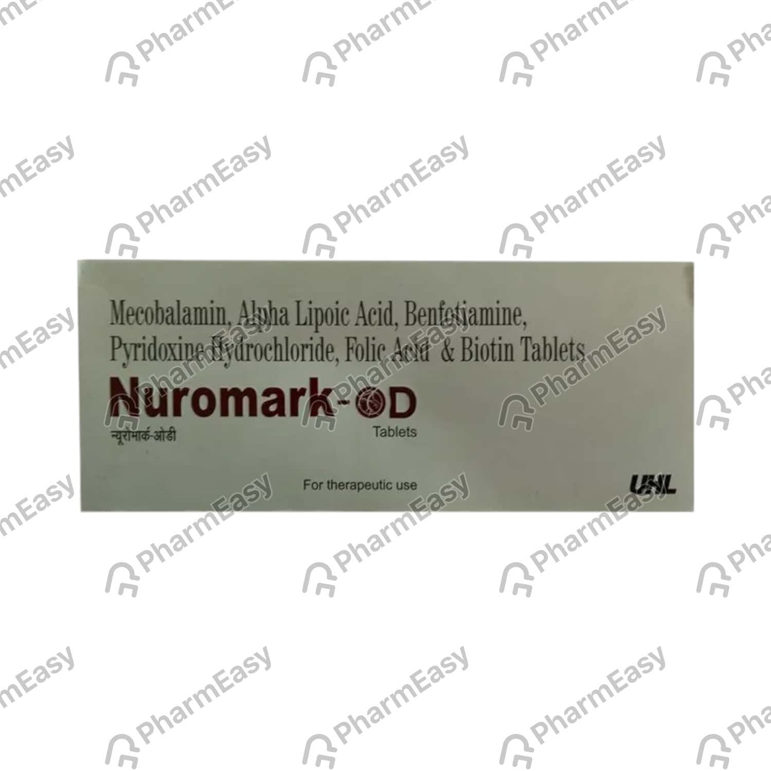 Nuromark Od 1.5 MG Tablet (10): Uses, Side Effects, Price & Dosage ...