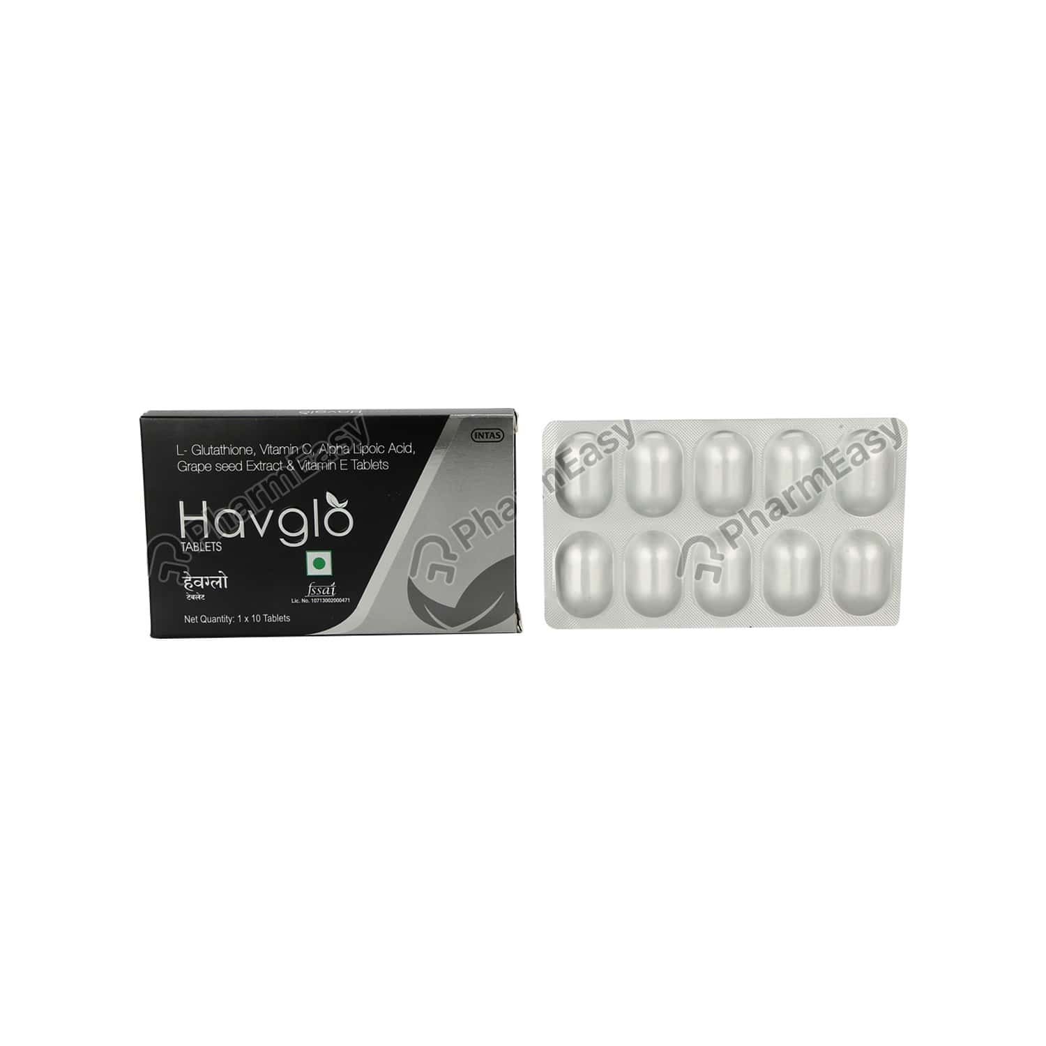 Buy Havglo Strip Of 10 Tablets Online at Flat 18% OFF* | PharmEasy