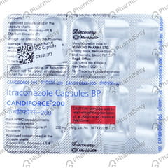 Candiforce 200 Capsule: Uses, Side-effects, Price, Dosage & More Info ...