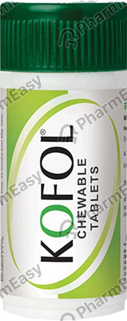 Buy Kofol Chewable Tablet (30) Online at Flat 15% OFF | PharmEasy