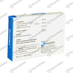 Mucomix 600 MG Tablet (20): Uses, Side Effects, Price & Dosage | PharmEasy