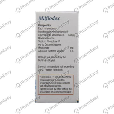 Buy Milflodex Eye Drops 10ml Online at Flat 15% OFF | PharmEasy