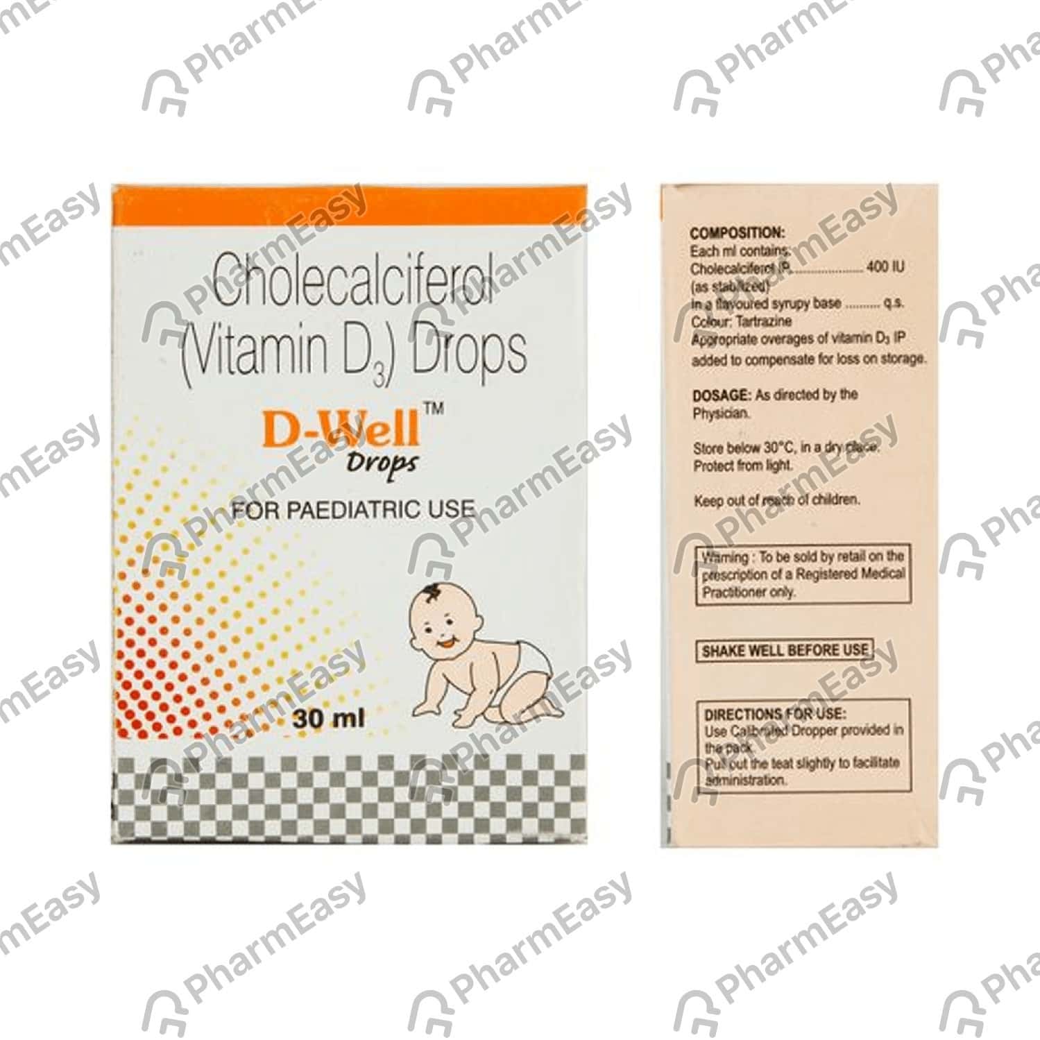 D Well 400 IU/ML Oral Drop (15): Uses, Side Effects, Price & Dosage ...