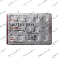 Tadaflo 5 MG Tablet (30): Uses, Side Effects, Price & Dosage | PharmEasy