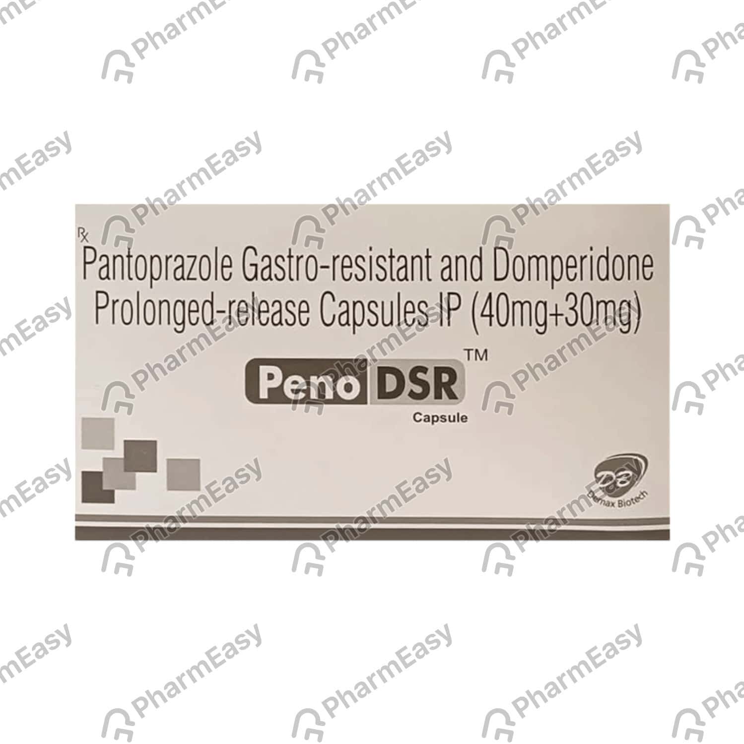Peno Dsr Strip Of 10 Capsules: Uses, Side Effects, Price & Dosage ...