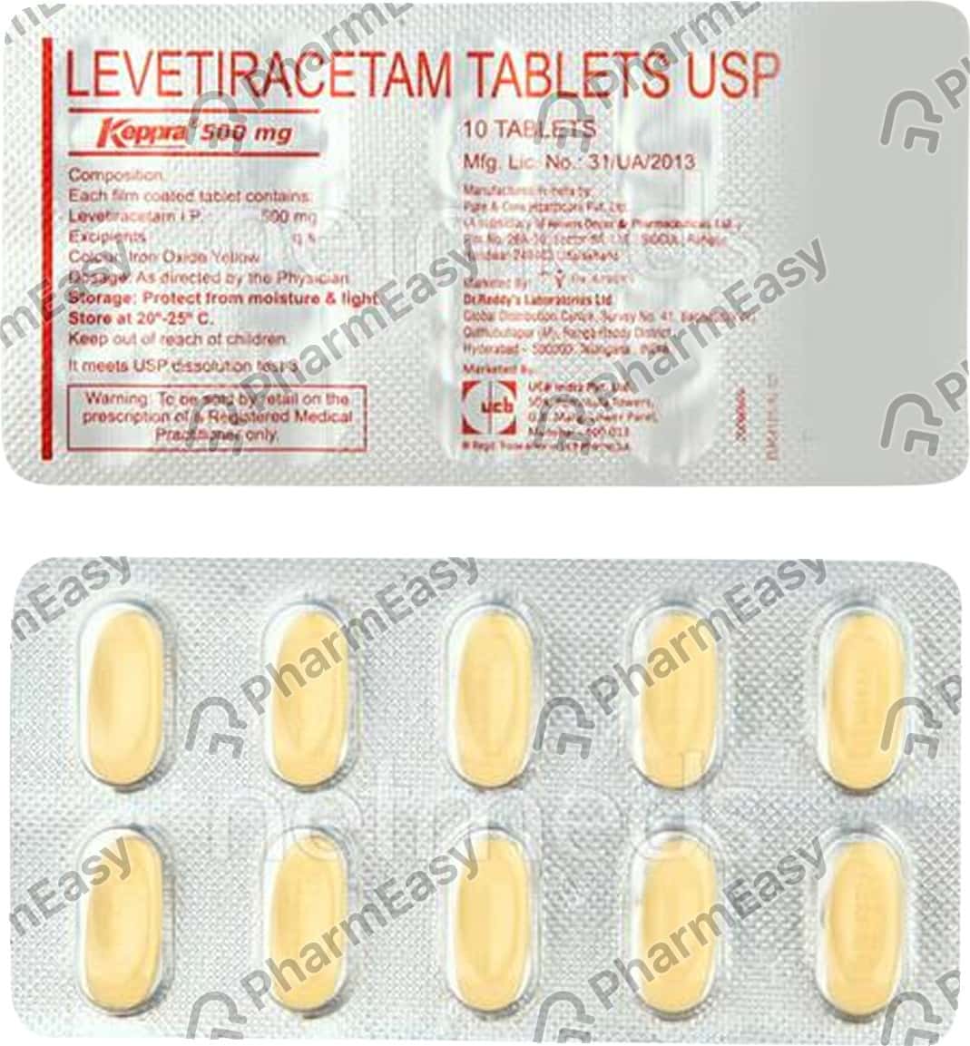 Heppra 500 MG Tablet (10): Uses, Side Effects, Price & Dosage | PharmEasy