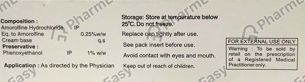 Rolifin Xl 0.25 % Cream (50): Uses, Side Effects, Price & Dosage ...