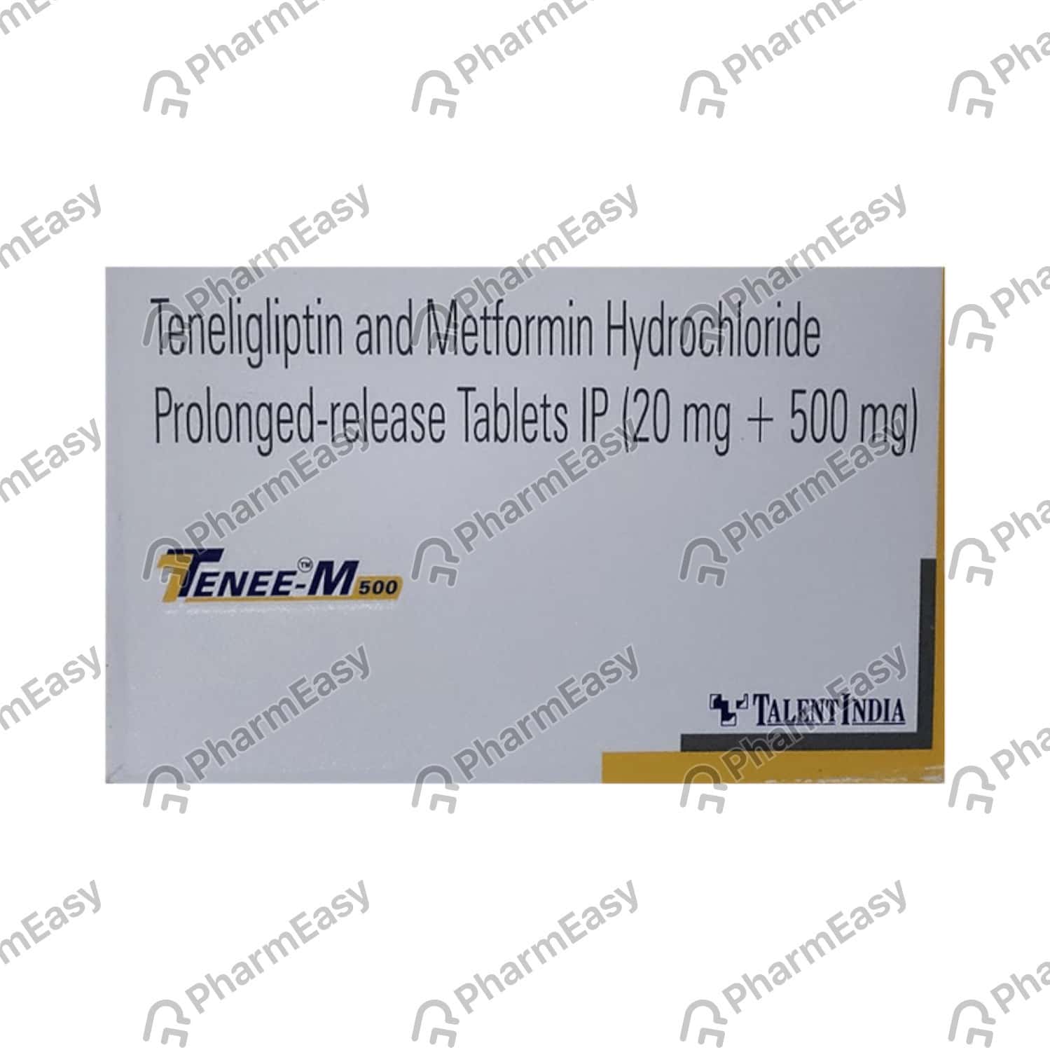 Tenee M 500mg Strip Of 10 Tablets: Uses, Side Effects, Price & Dosage ...
