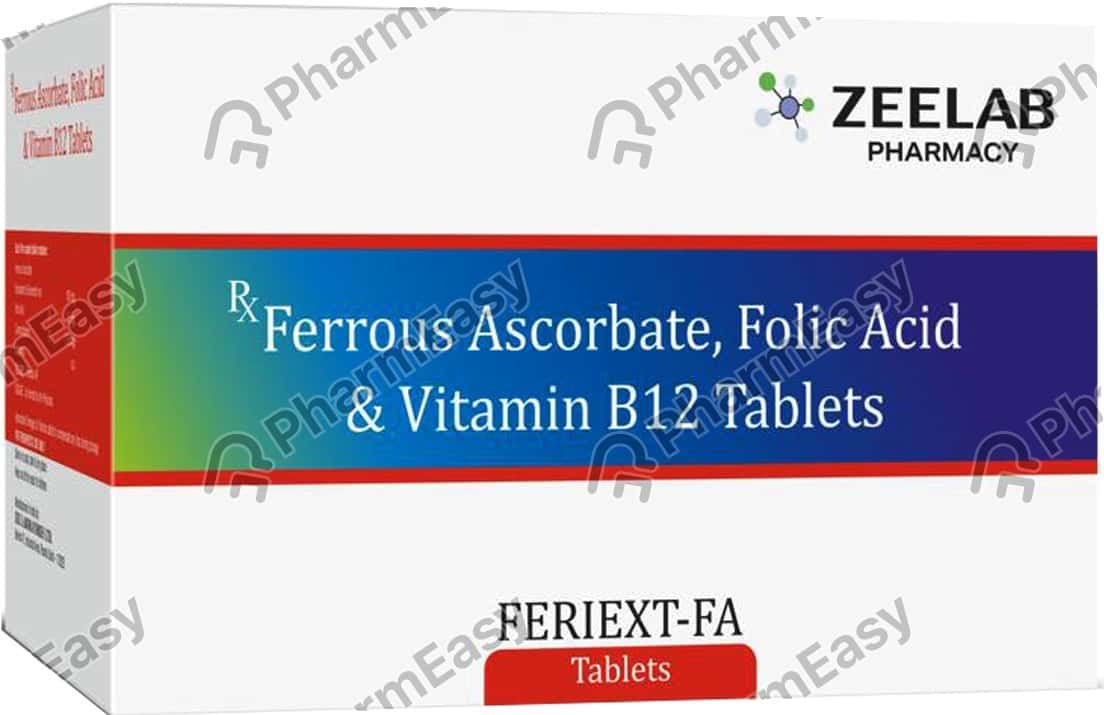 Buy Feriext Fa Strip Of 10 Tablets Online at Flat 15% OFF | PharmEasy