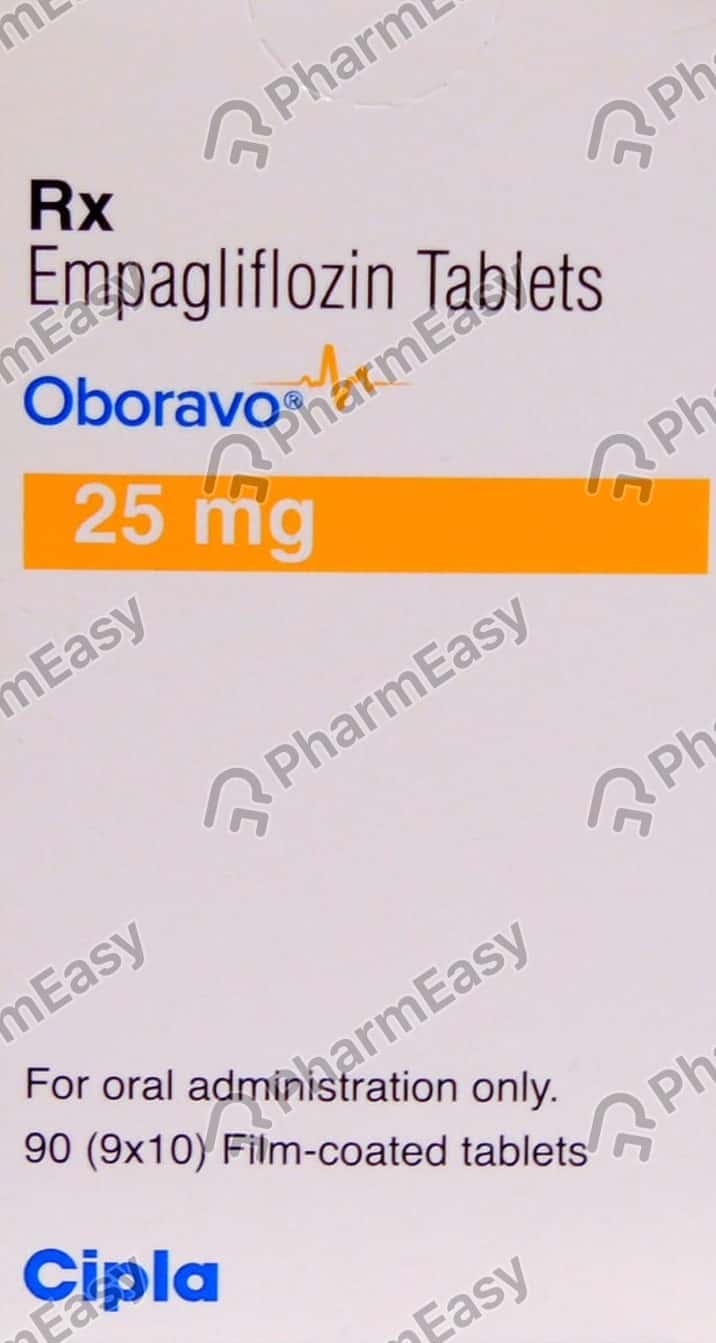 Oboravo 25 MG Tablet (10): Uses, Side Effects, Price & Dosage | PharmEasy