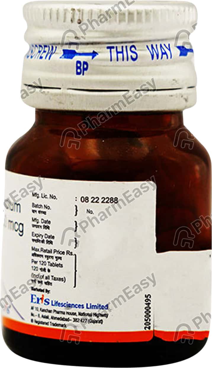 Thyrofit 50 MCG Tablet (120): Uses, Side Effects, Price & Dosage ...