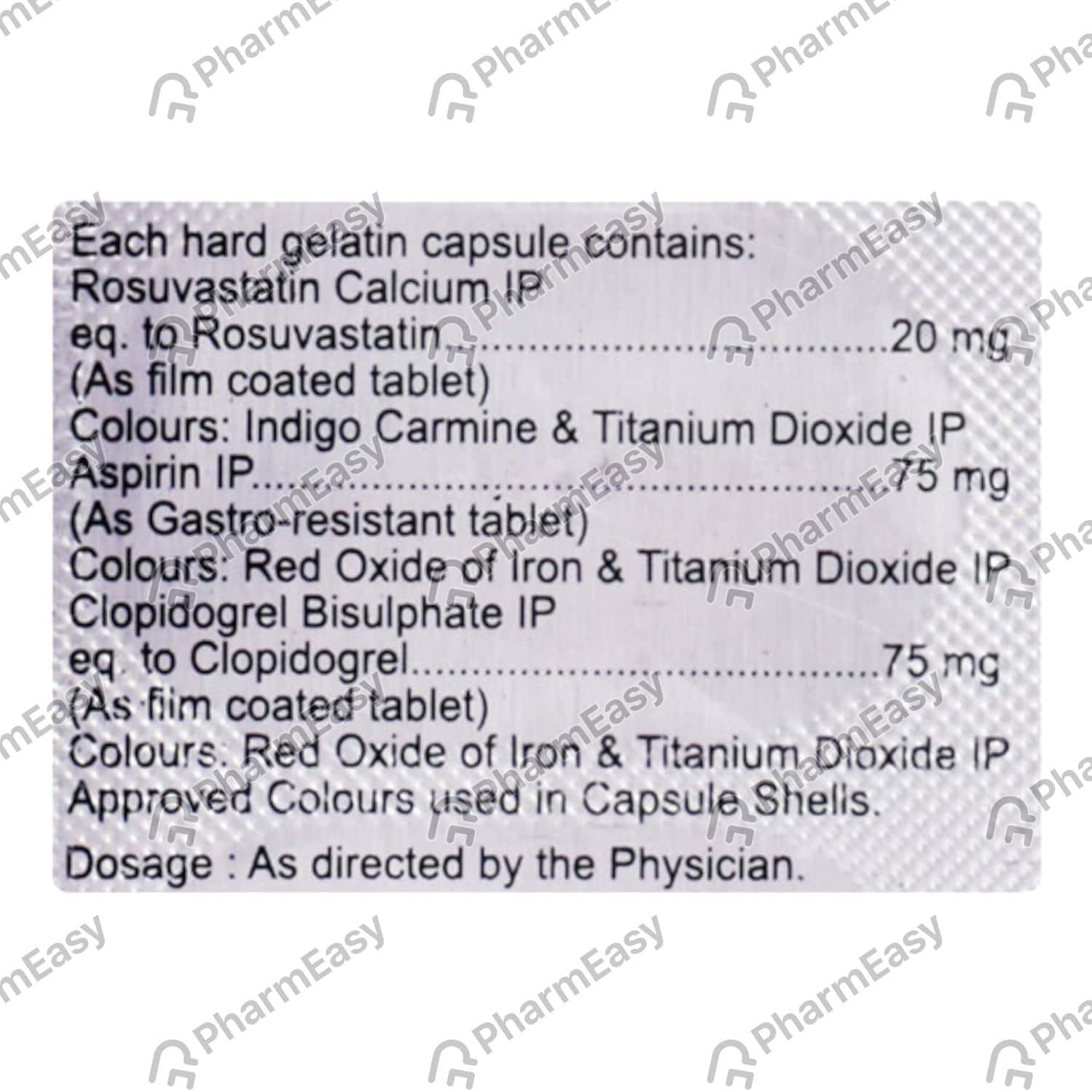 Rosucus Gold 20mg Strip Of 10 Capsules: Uses, Side Effects, Price ...
