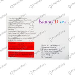 Istamet D-IR Tablet: Uses, Side-effects, Price, Dosage & More Info ...