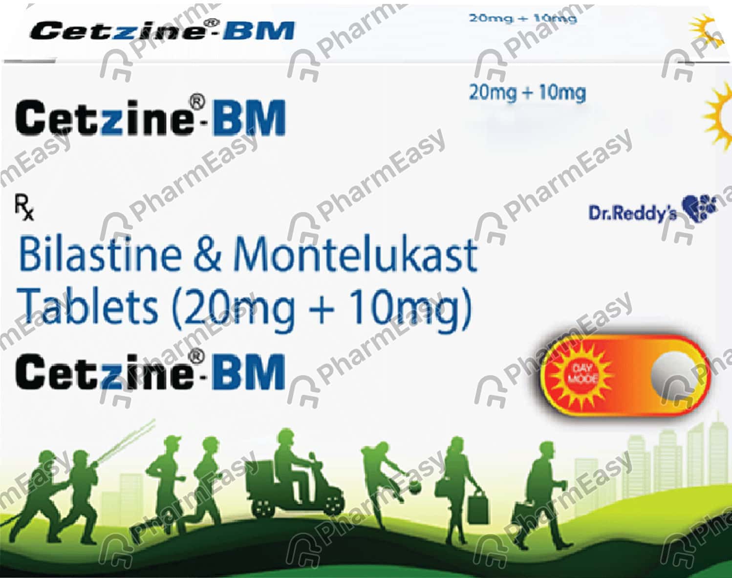 Cetzine Bm Strip Of 10 Tablets: Uses, Side Effects, Price & Dosage ...
