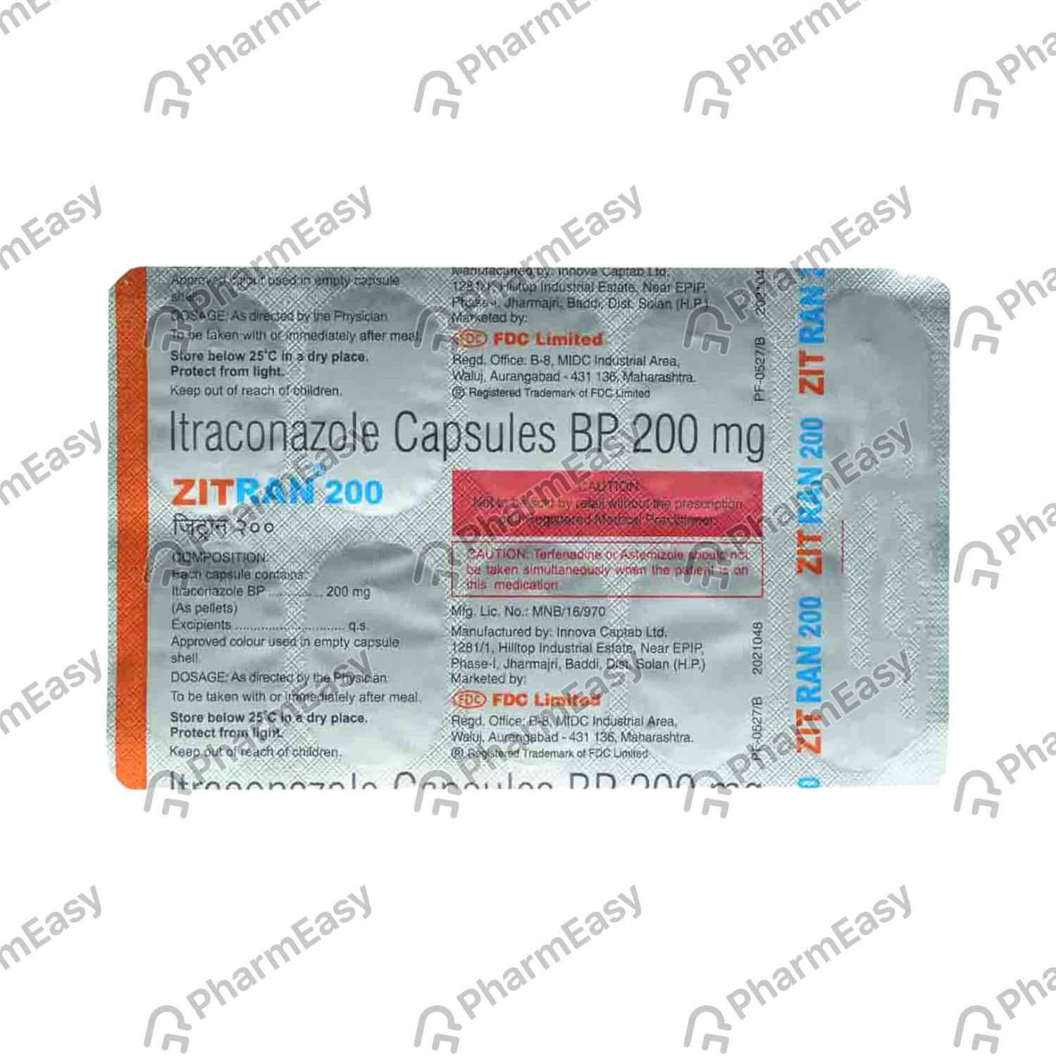 Zitran 200 MG Capsule (10): Uses, Side Effects, Price & Dosage | PharmEasy