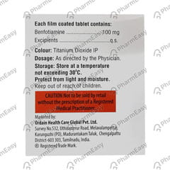 Buy Thiamin 100 MG Tablet (15) Online at Flat 15% OFF | PharmEasy