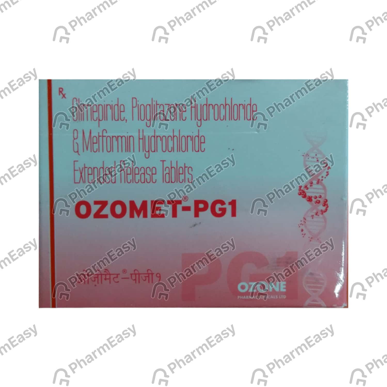 Ozomet Pg 1mg Strip Of 15 Tablets: Uses, Side Effects, Price & Dosage ...