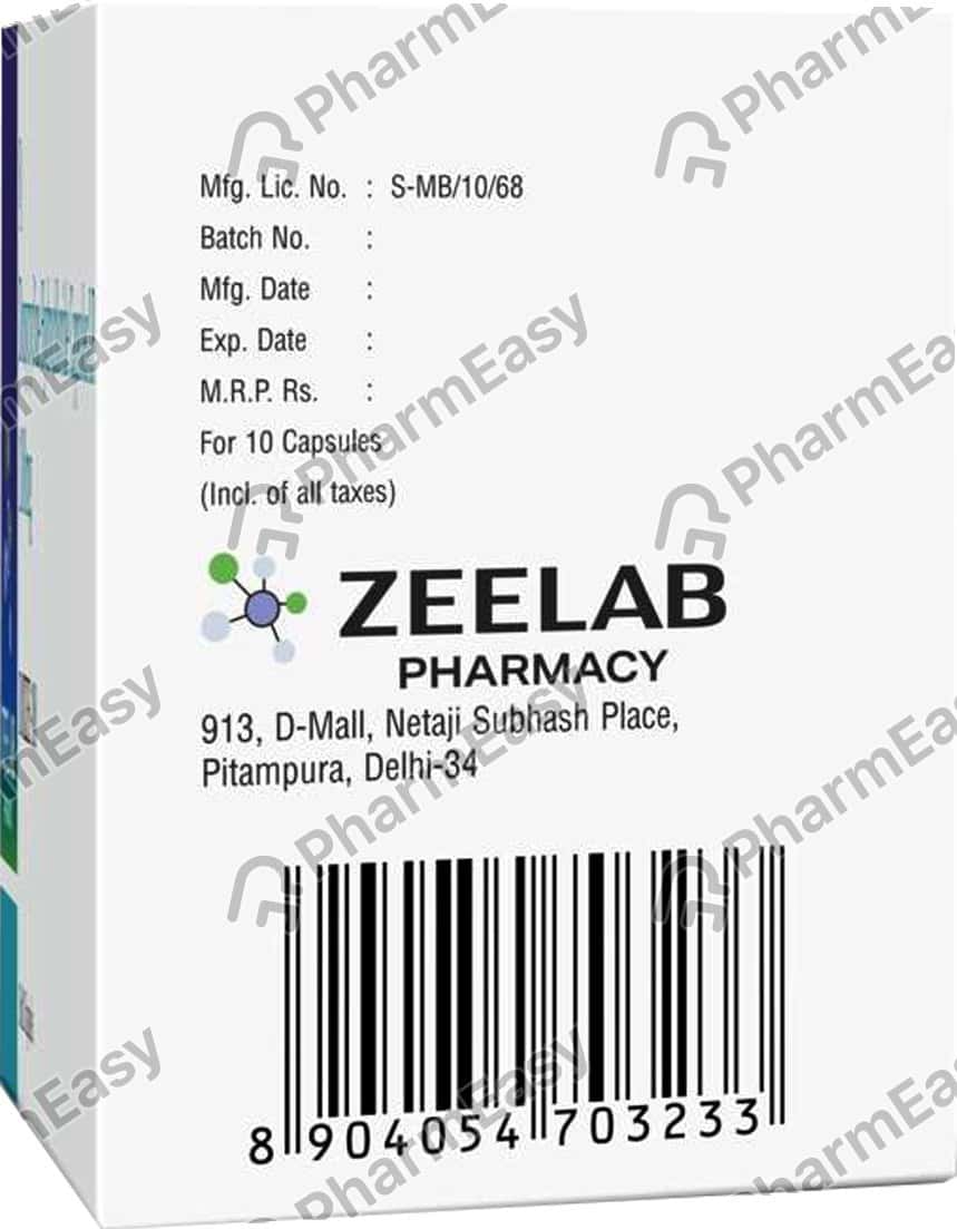 Doxzee 100 MG Capsule (10): Uses, Side Effects, Price & Dosage | PharmEasy