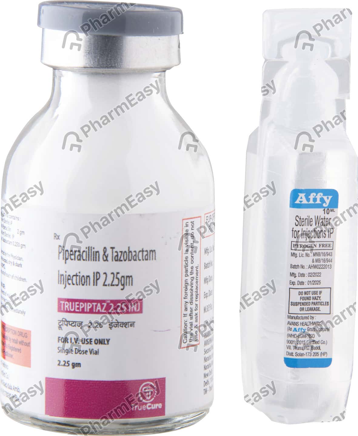 Truepiptaz 2.25gm Dry Vial Of 1 Powder For Injection: Uses, Side ...